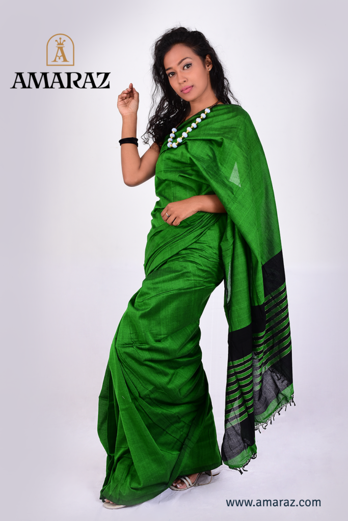 Empress Queen Cotton Saree – Amaraz Handloom Sarees