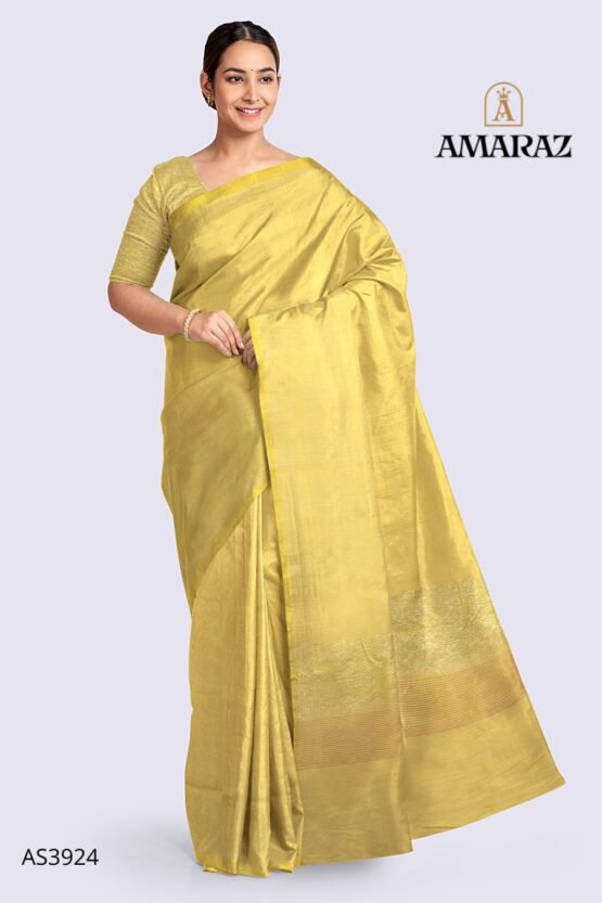 Yellow Handlooms Silk Saree – Amaraz Handloom Sarees